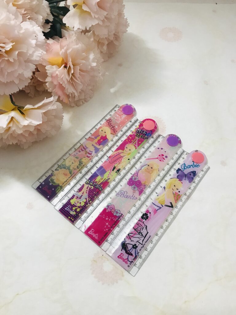 Barbie Revolving Ruler - Zaynah Stationery